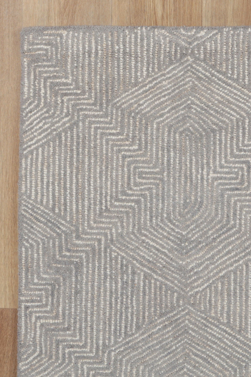 Posy Aquila 06D in Ash Rug Wool Rug – RugsDirect