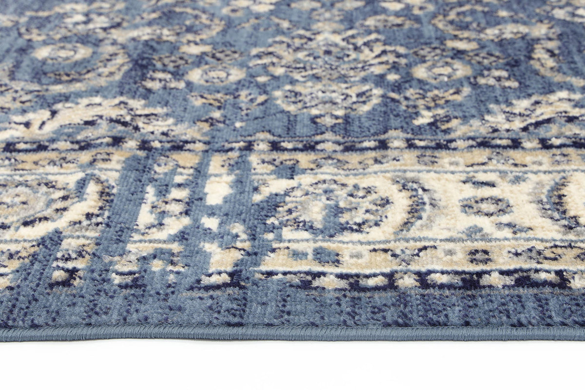 Arya Ziegler Distressed Navy Rug – RugsDirect