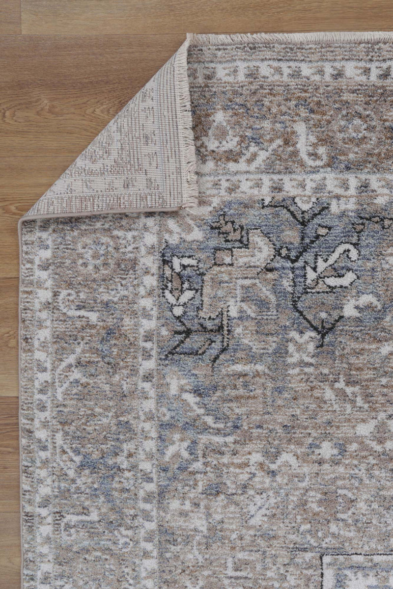 Baile Virginia Medallion Transitional Ash Rug – RugsDirect